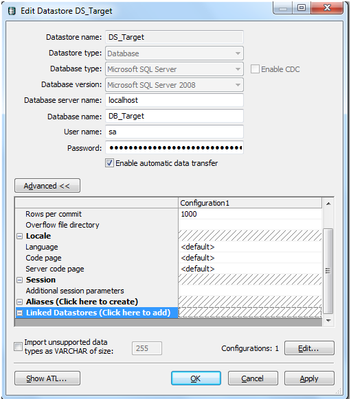 SAP BODS Experts: How to create a database links in Data Services using ...