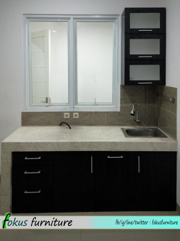 Inspirasi Terkini 54+ Model Kitchen Set Pintu Geser