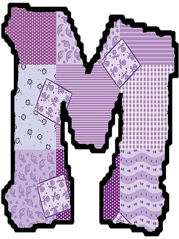 Maria Amélia Mendes - Vida Saudável e Sustentável: Letras do alfabeto - Patchwork