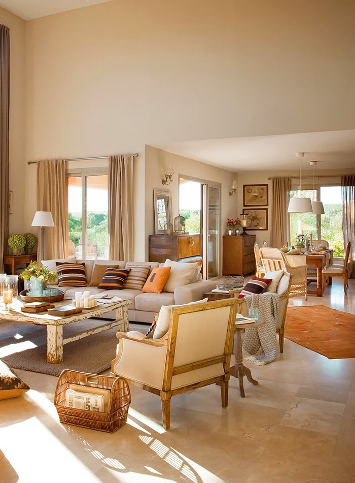 ESTILO RUSTICO: Livings Rusticos