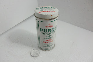 CILEGON ANTIK: Bedak Jadul PUROL - WITH MENTHOL Kondisi NOS