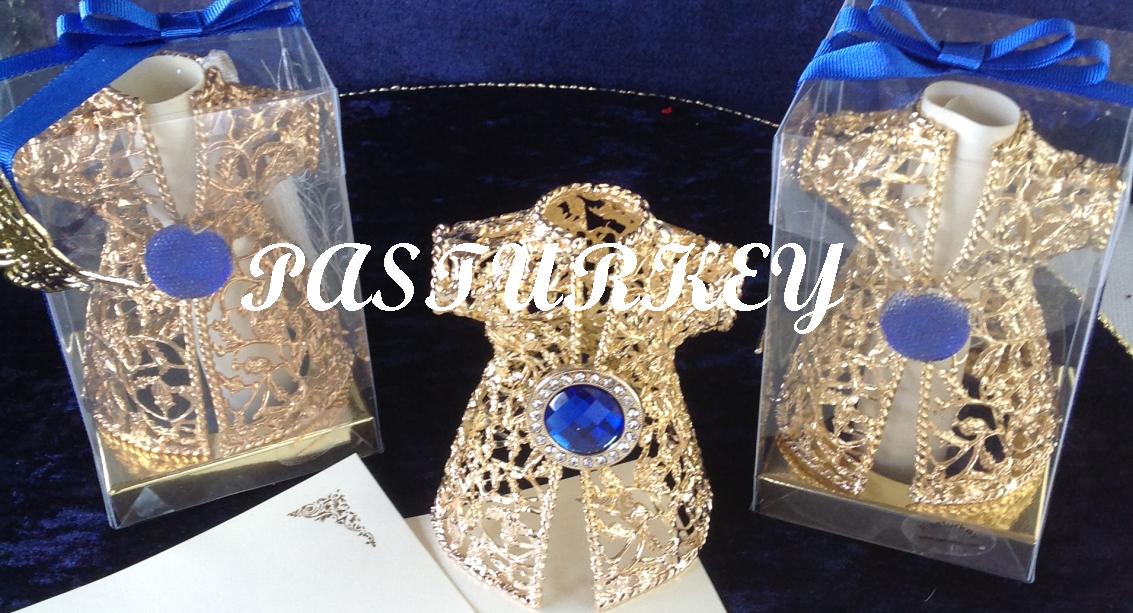 PASTURKEY: ALTIN KAPLAMA DANTEL FİLİGRİ KAFTANDA ÖZEL TASARIM SÜNNET ...