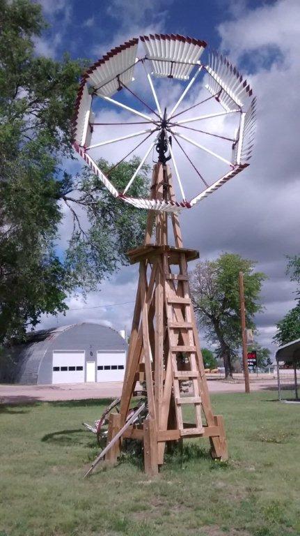 The Haigler Blog: PIPE RAYMOND WINDMILL ADDED TO HAIGLER MUSEUM GROUNDS