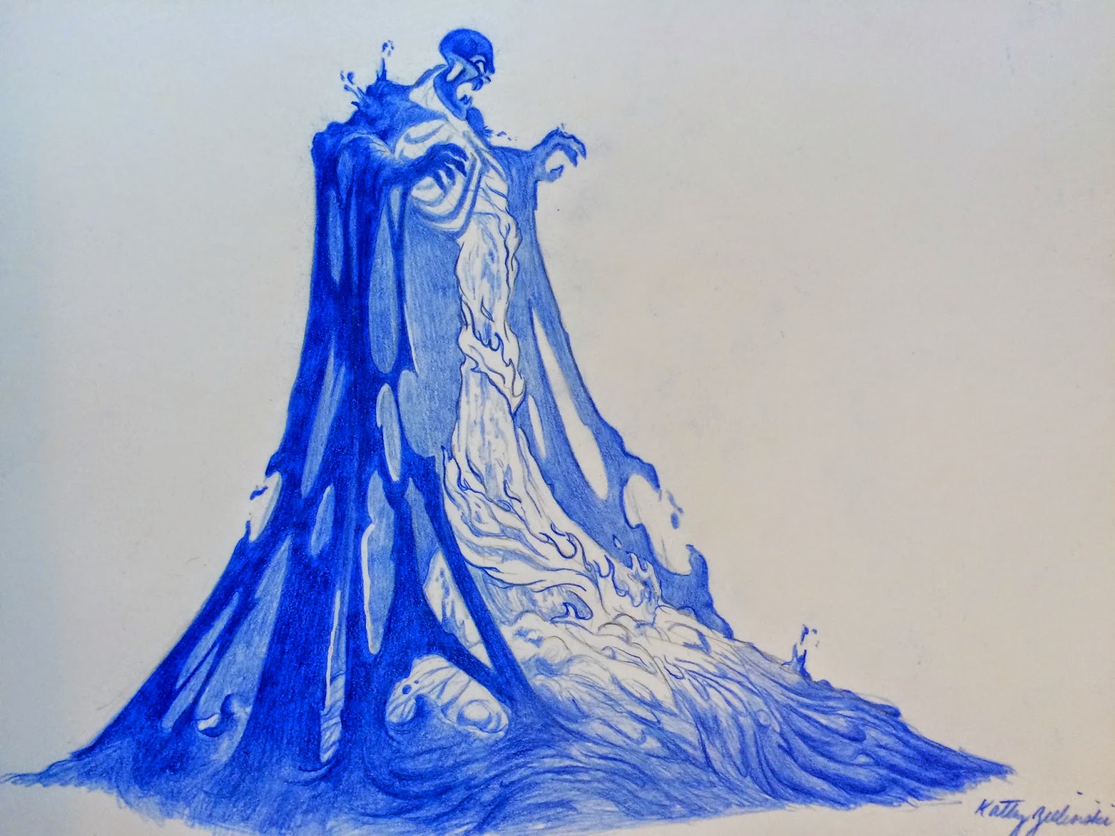 Kathy Zielinski Animation Art: "Ferngully the Last Rainforest" Hexxus ...