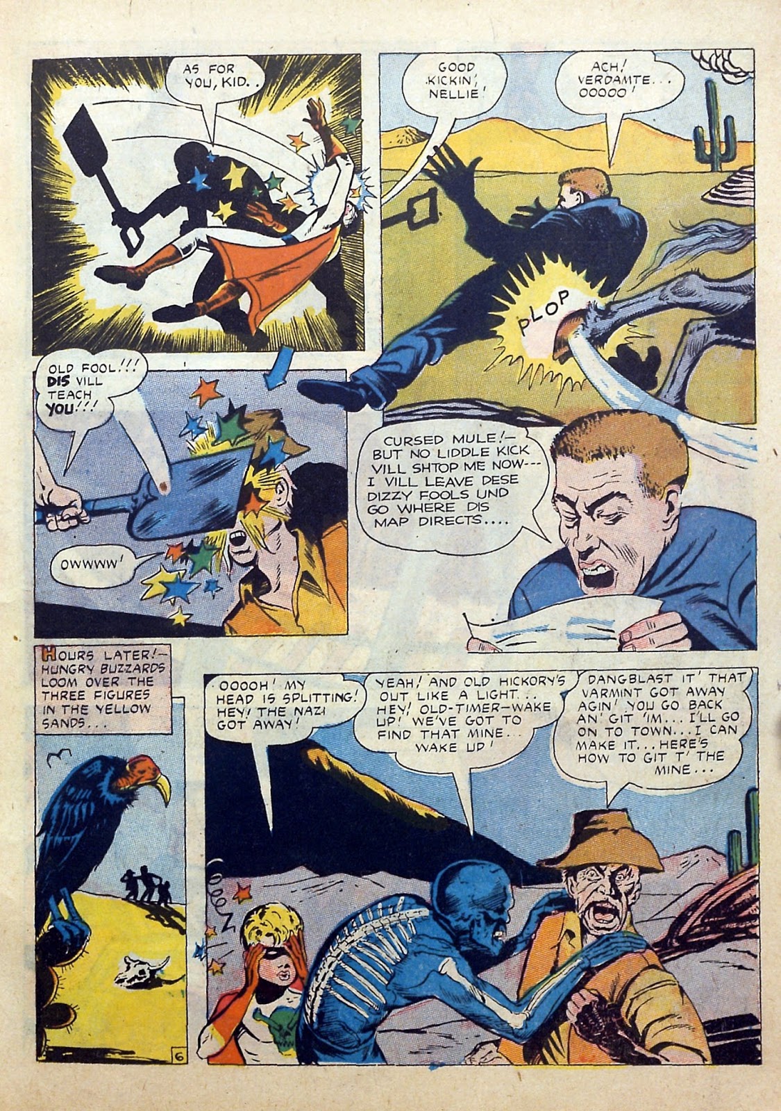 Four-Color Shadows: Nightmare and Sleepy-Maurice Del Bourgo-1943