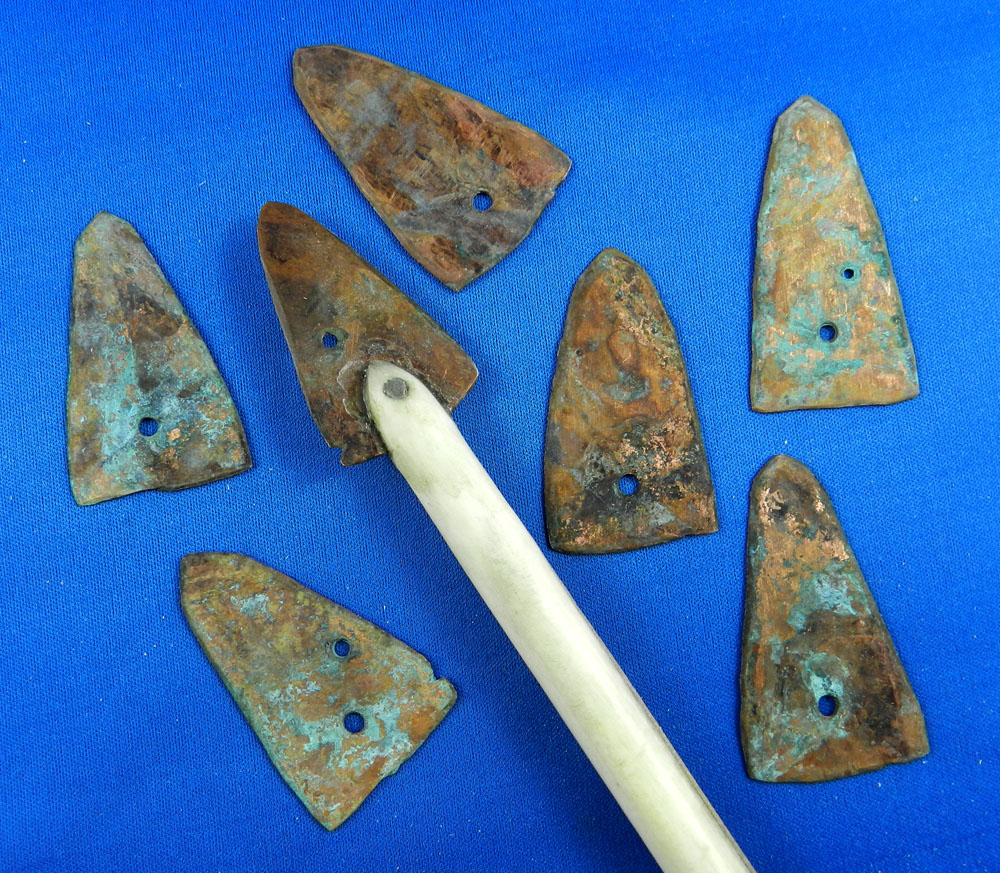 Elfshot: Copper arrowheads and antler foreshafts