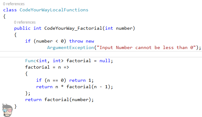 C# 7.0 Potential Features – Local Functions
