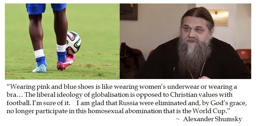 DC-Jockularity: Orthodox Priest Condemns Puma's World Cup Tricks