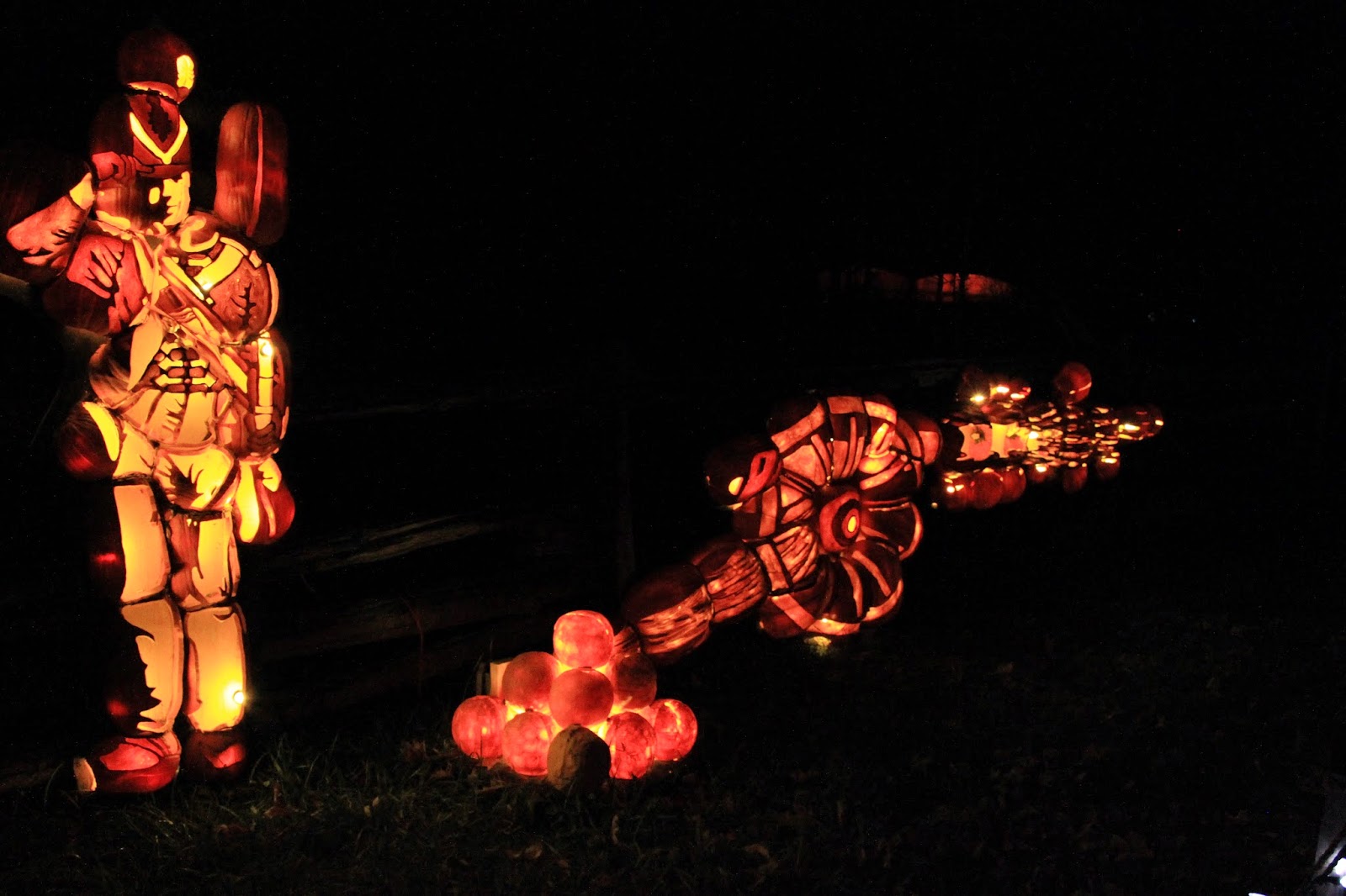 Simpson Eco Farms: Pumpkin Inferno! (^,,,^) Upper Canada Village (^,,,^)