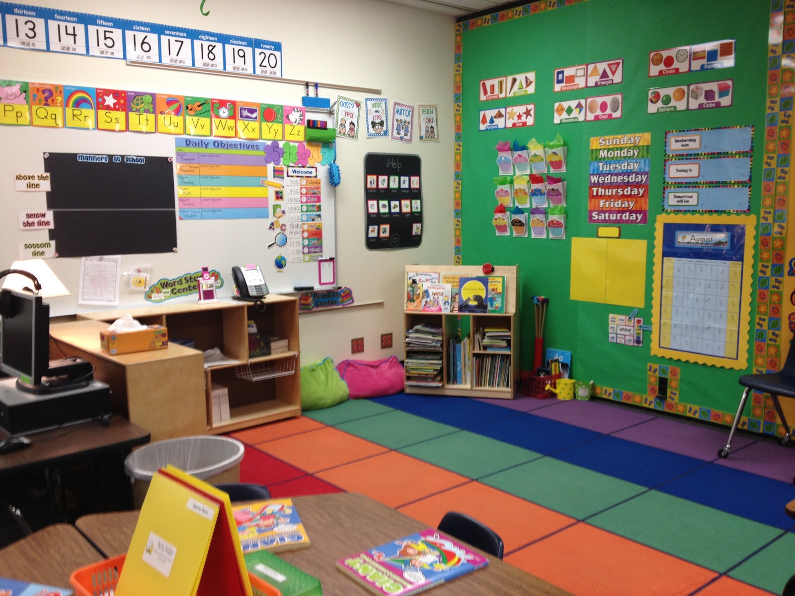 The Cutest Little House in Town: My Kindergarten Classroom 2012