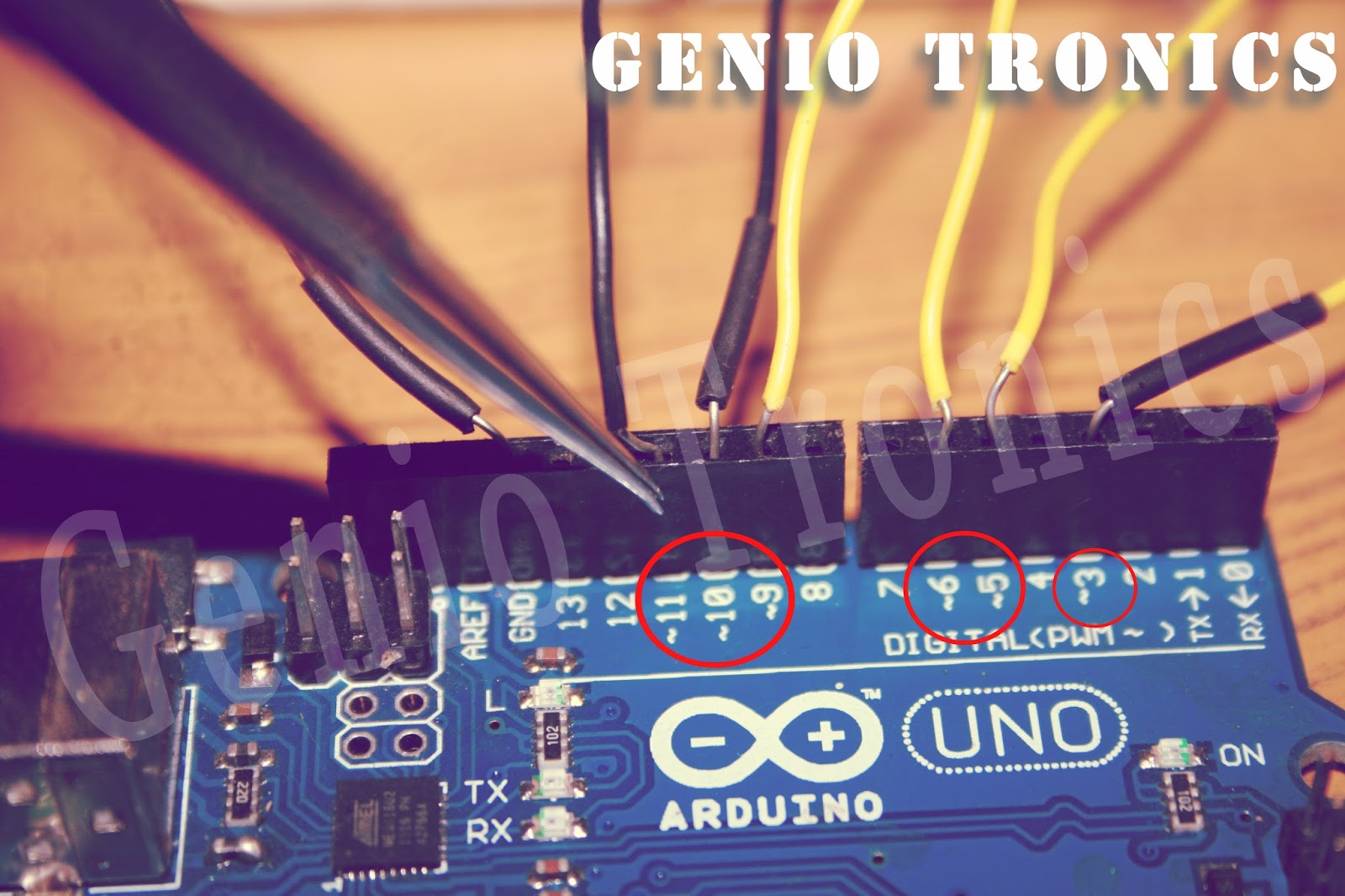 Arduino Projects Genio Tronics Sandun Kariyawasam Arduino Knight Rider Fadewith Sketch