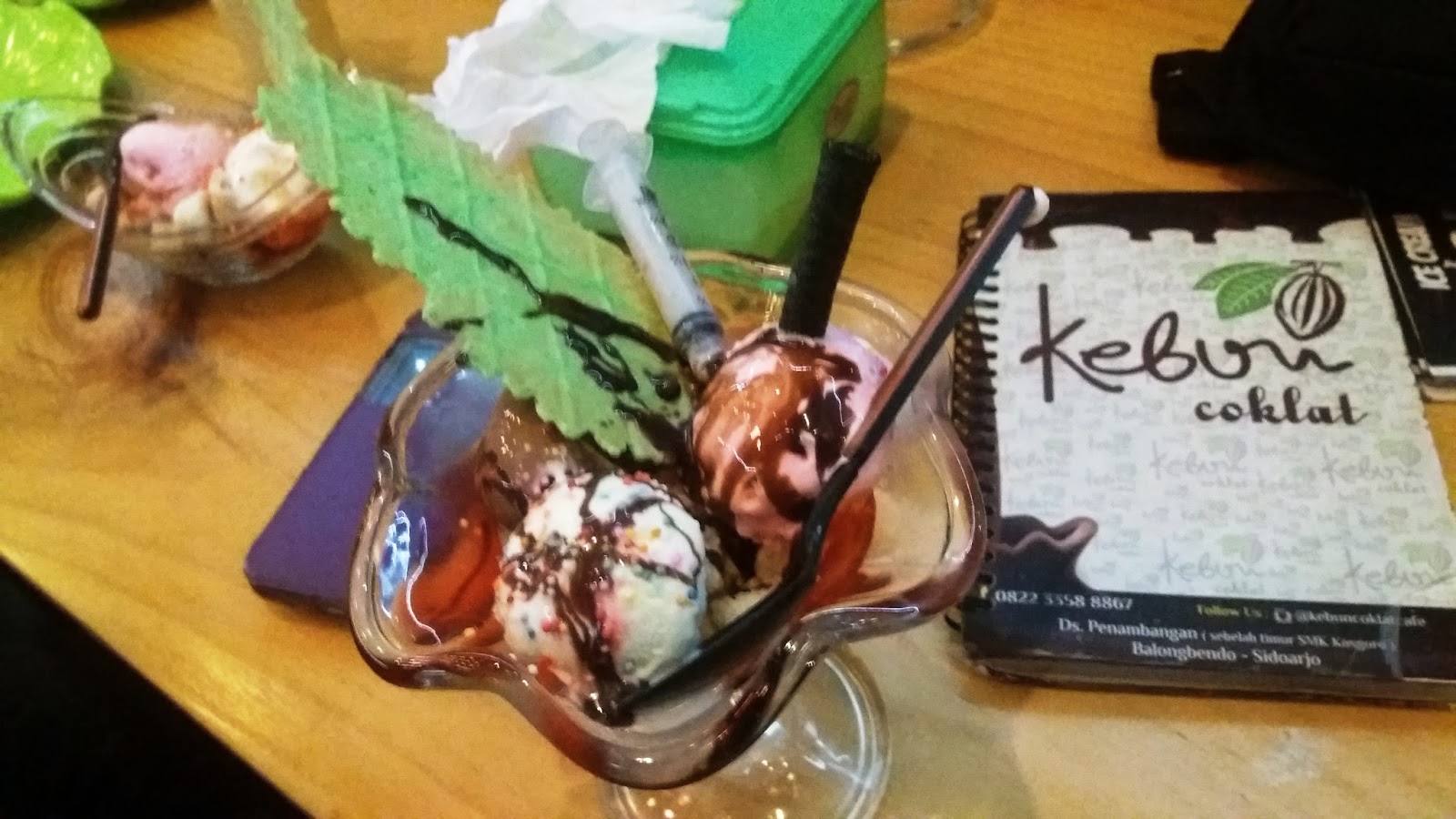 Kuliner Krian - Cafe Kebun Coklat ~ Haya_zone