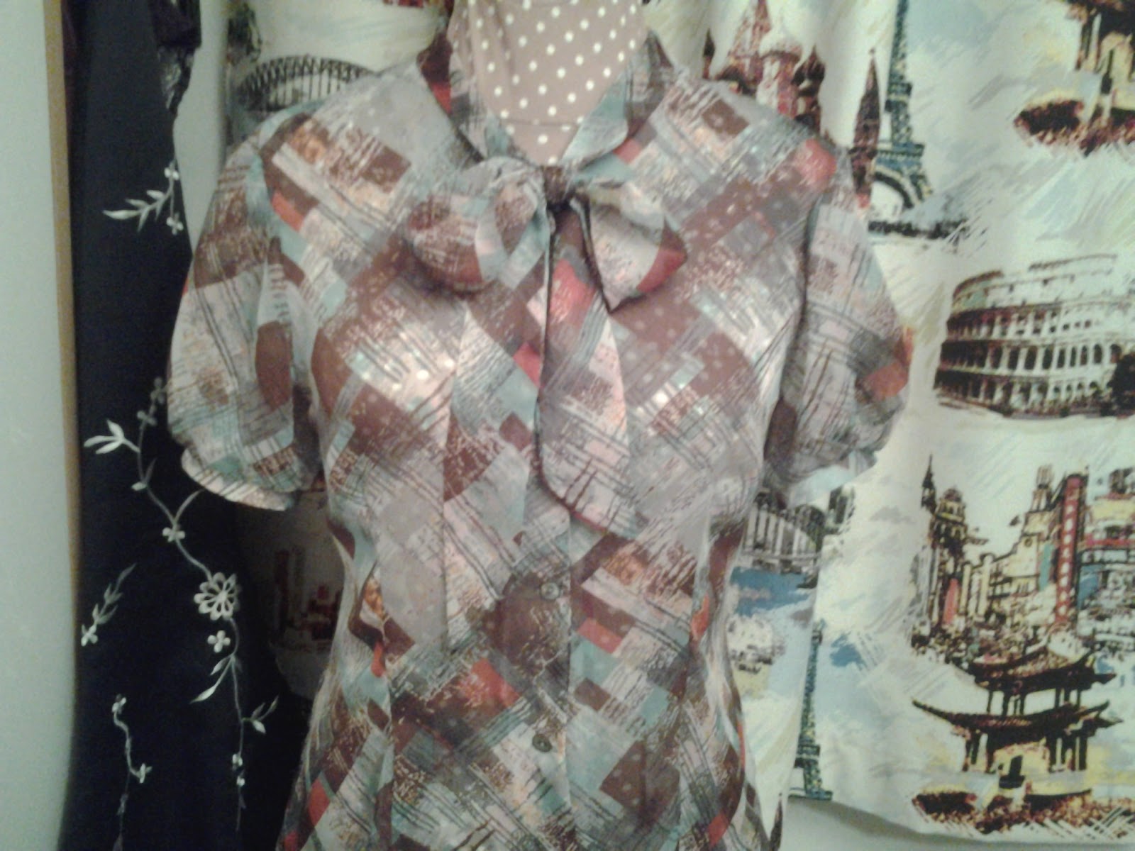 The Eliza M Pussy Galore Top - Using a Walking Foot to sew Chiffon ...