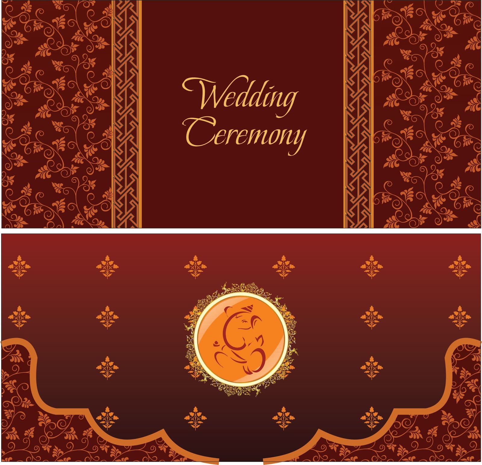 Hindu Wedding Card Graphic Design CDR File Calligraphy And Clip Arts Hindu Wedding Card Graphic Design CDR File Calligraphy And Clip Arts