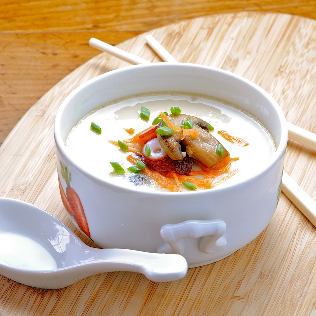 JULES FOOD...: Chawanmushi. Japanese Steamed Egg Custard