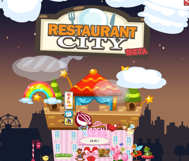 Pu & Eat Everyday: Restaurant City (Facebook Game)