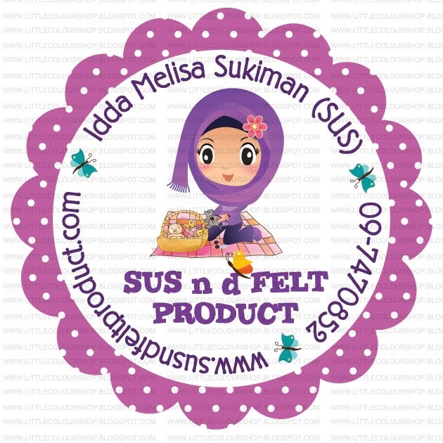 Little Colour Shop: Sticker & Label Kad Kedai SUS