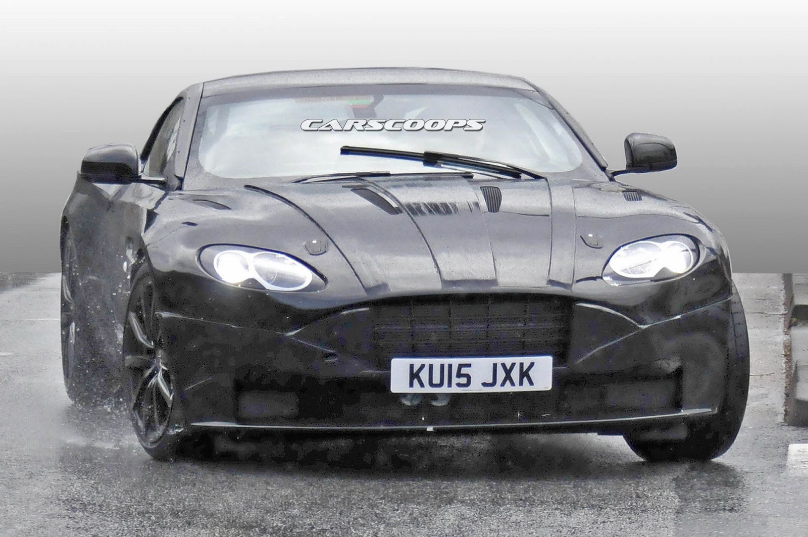 Aston Martin DB9 successor spied testing - To get turbo'd V8s and V12s ...