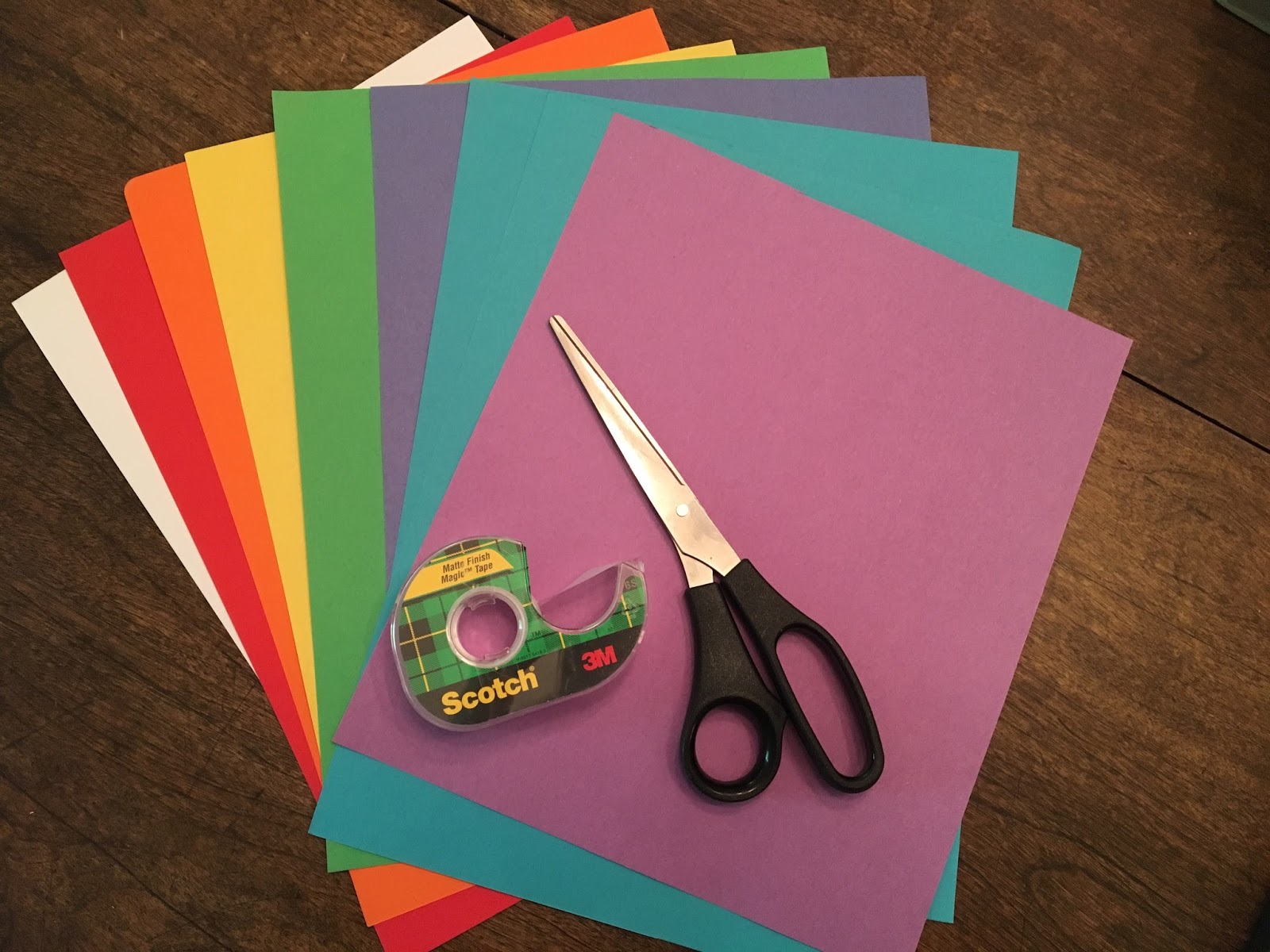 Dark Red Construction Paper