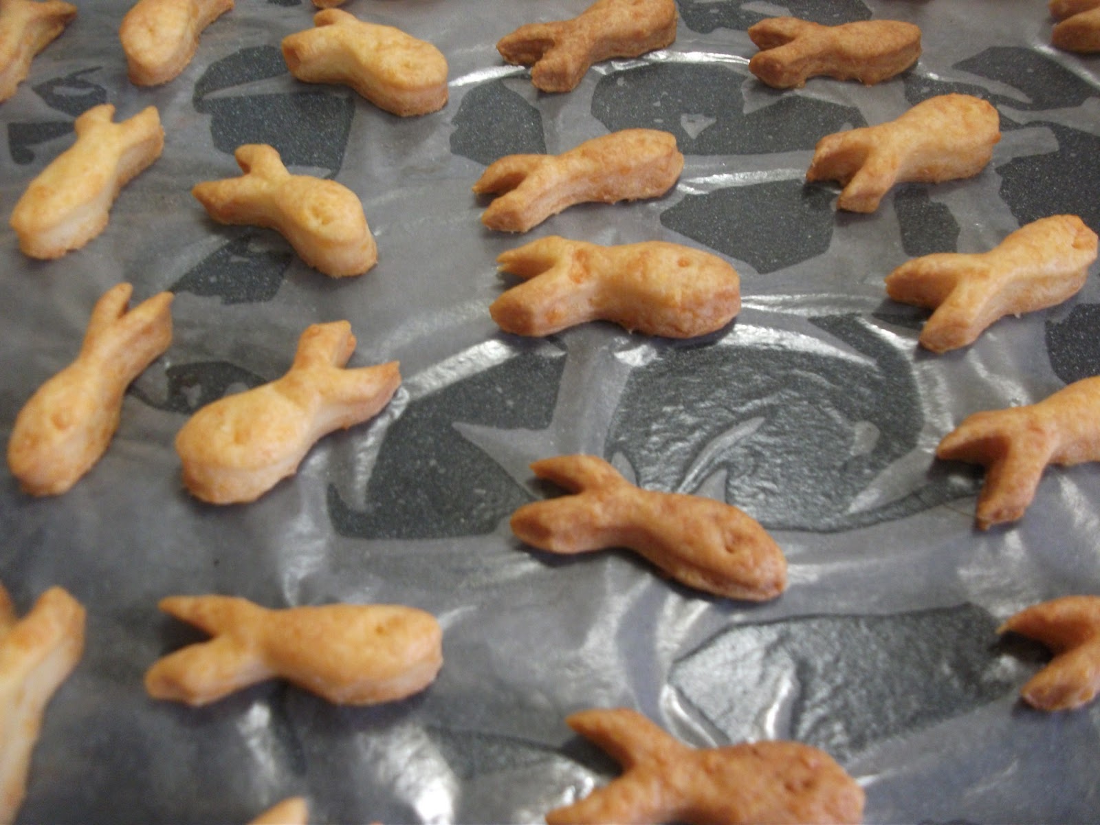 Homemade Fish Crackers