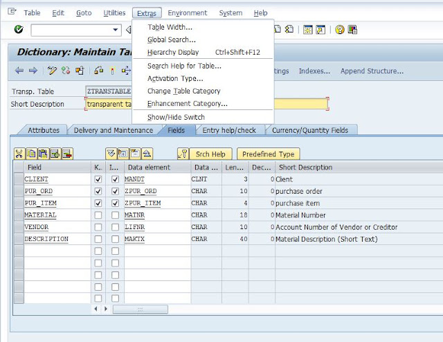 Pooled Table ~ Sap Tutor
