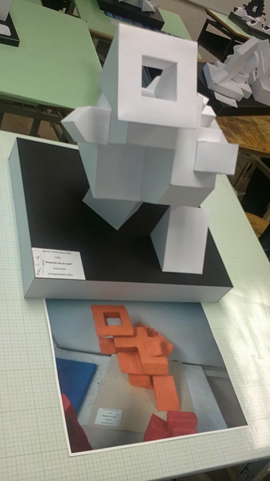 PROYECTOS ARQUITECTONICOS I: TRANSFORMACION DEL CUBO DE FORMA PLASTICA