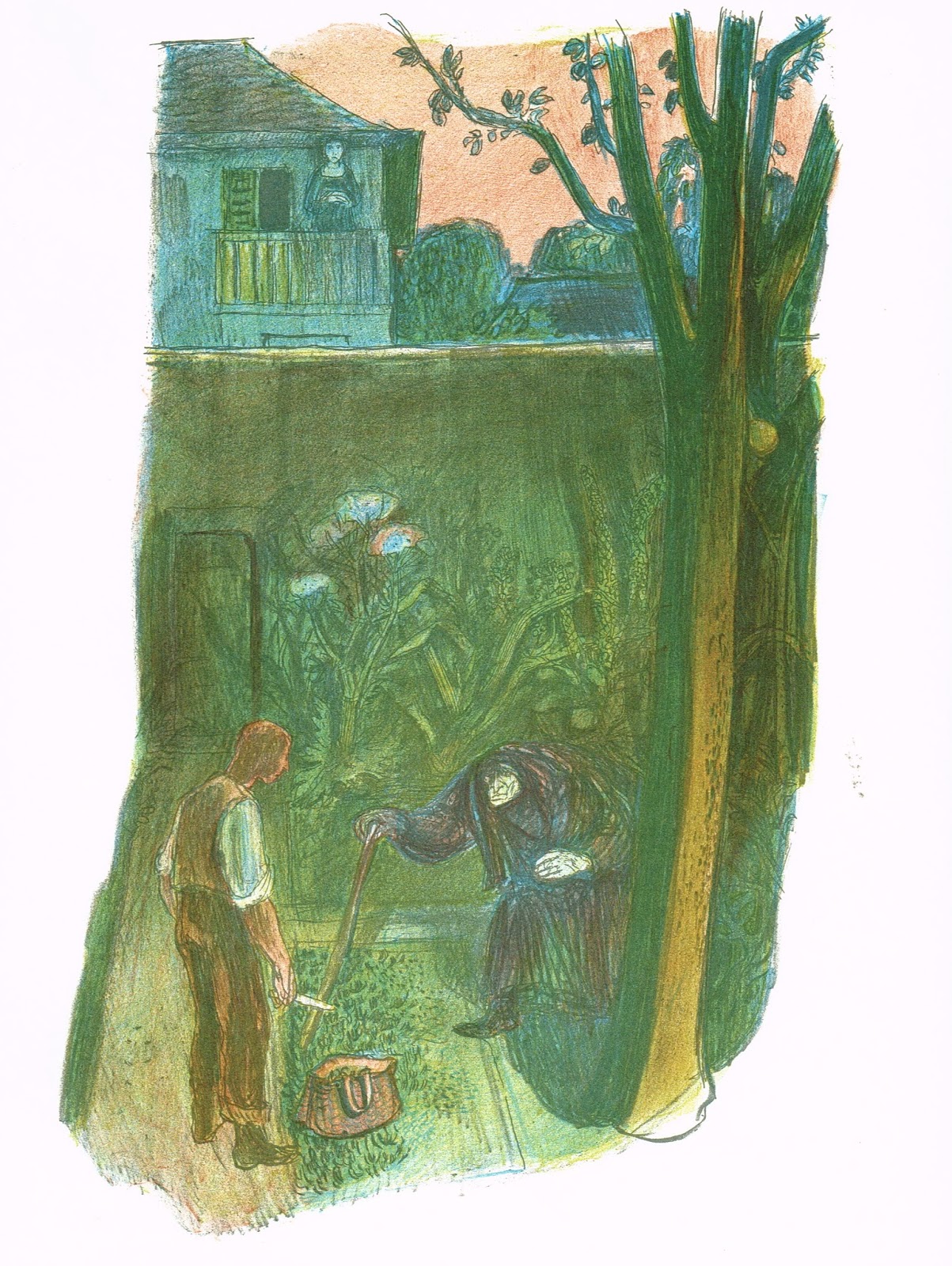 children's book illustrations: Grimm; Rapunzel; A Picture Book by Felix ...