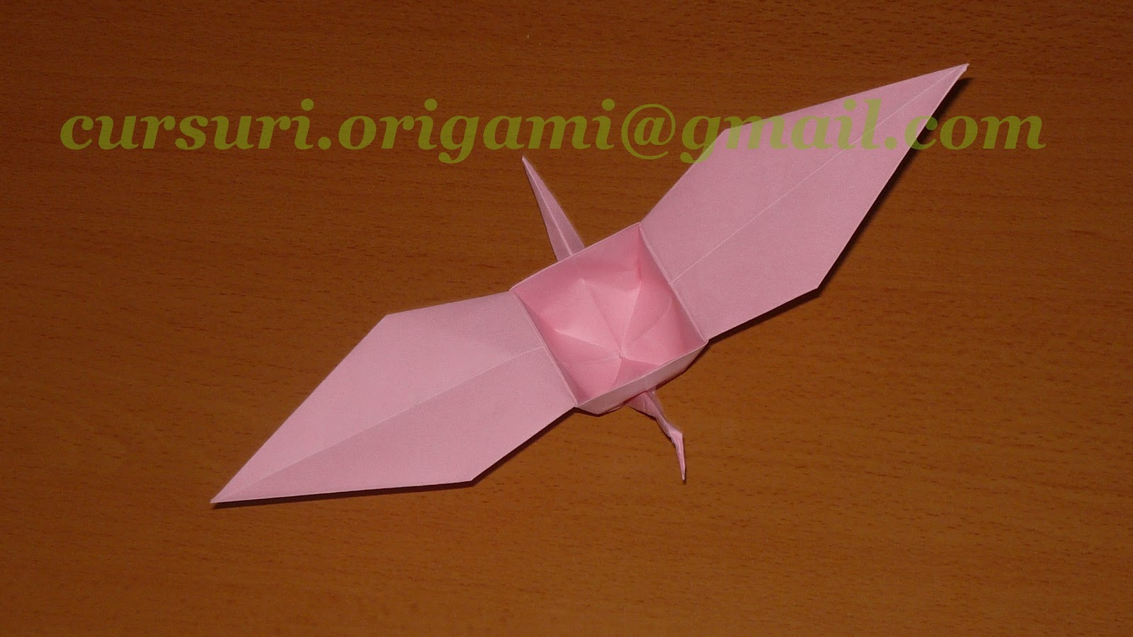 Cursuri Origami: Cocorul-cutiuță