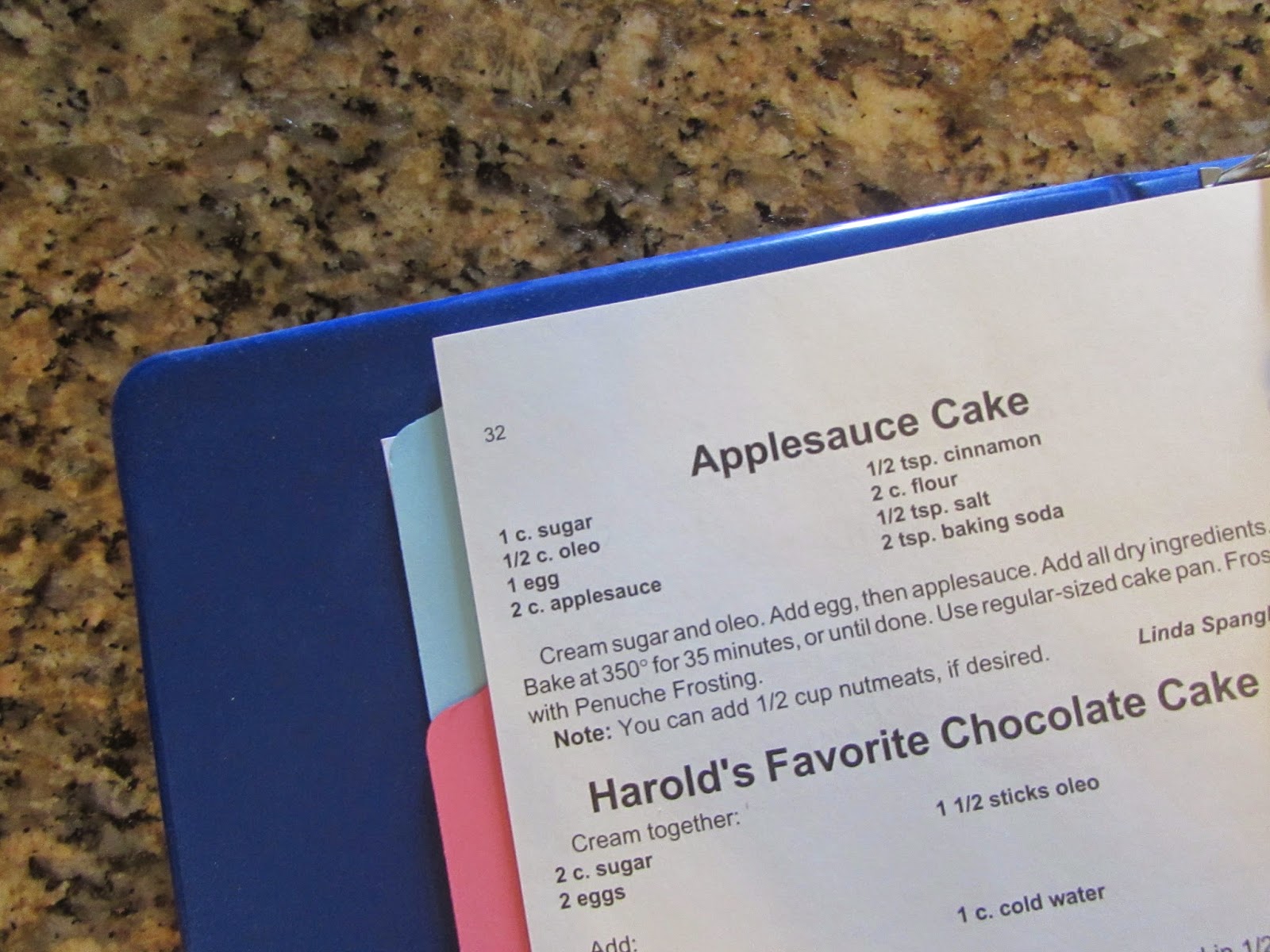 Chicago Jogger: Harold's Old-Fashioned Chocolate Cake.