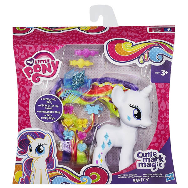 My Little Pony Styling Strands Rarity Brushable Pony | MLP Merch