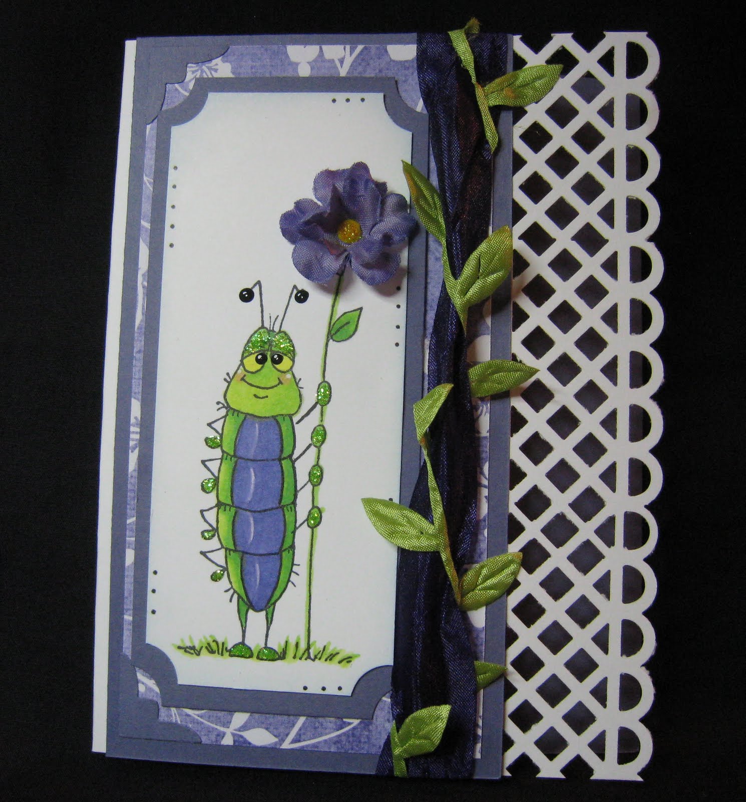 Just Mousin' Around: Funny little bug card