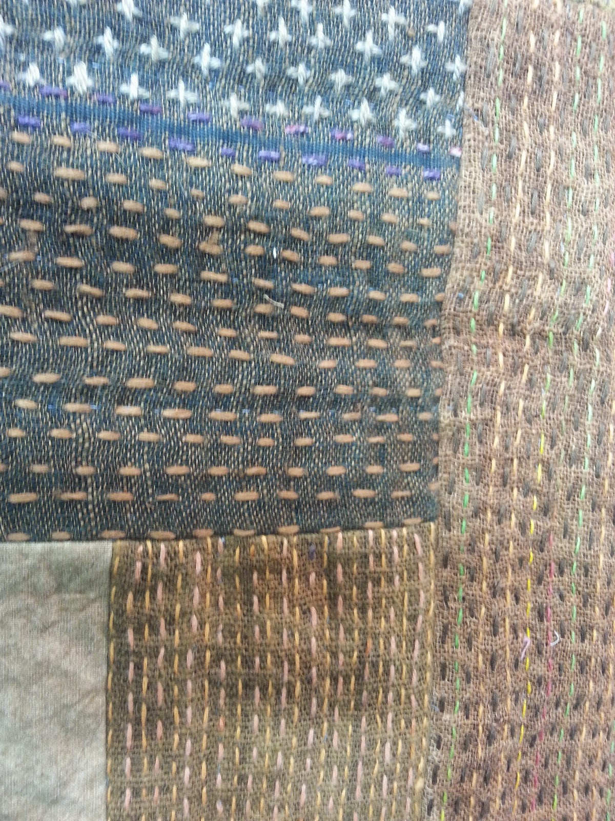 Material Detachment: Japanese Blues: Tokyo Quilt Fest 1