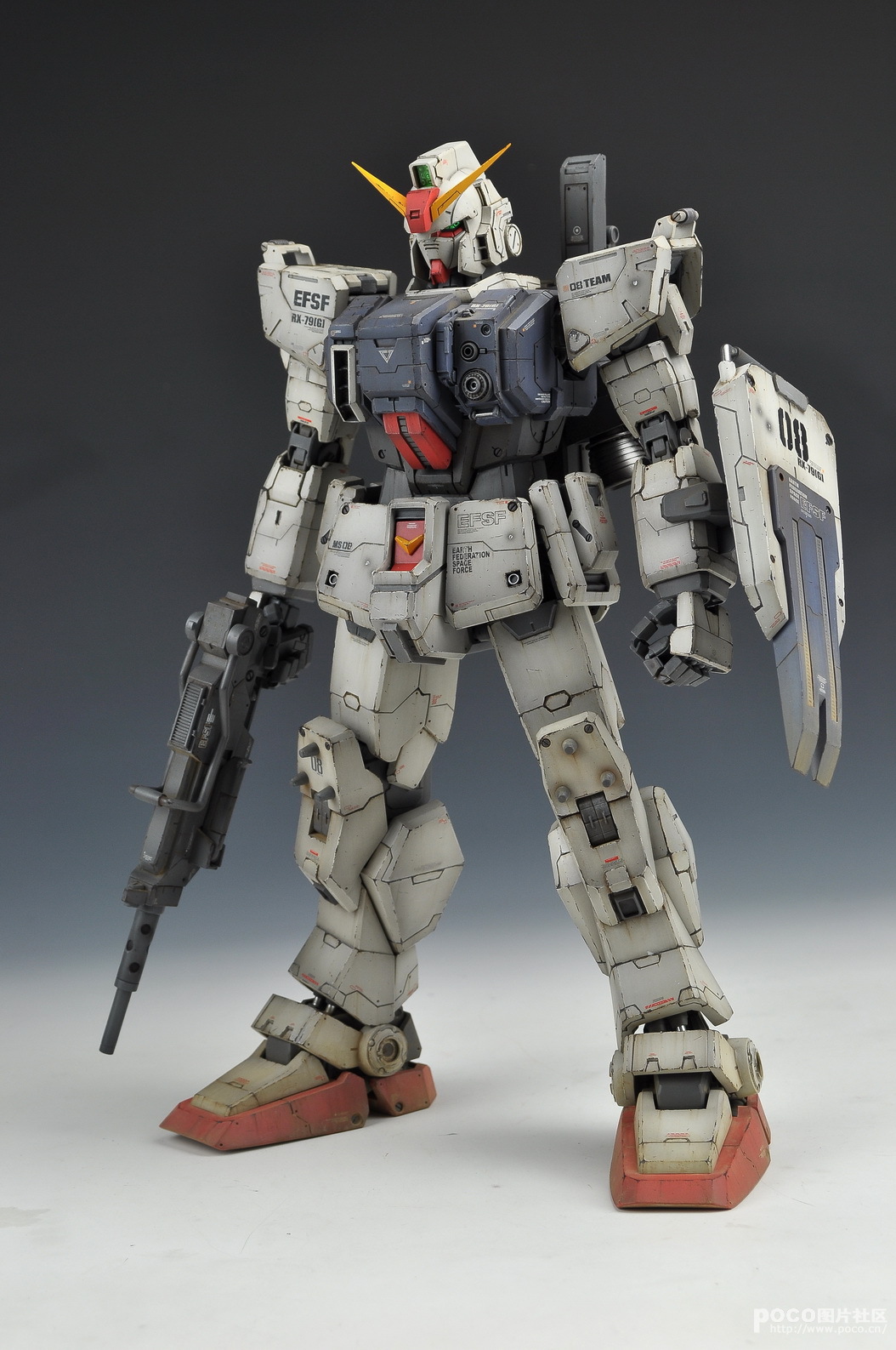 GUNDAM GUY: NeoGrade 1/60 RX-79G Gundam Ground Type - Painted Build