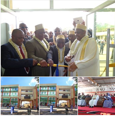 Mohéli: Le nouveau bâtiment de Comores Télécom inauguré ...