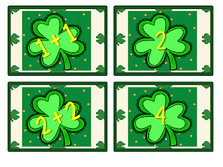 First Grade Funtastic: St. Patrick's Day Doubles Addition Equations ...