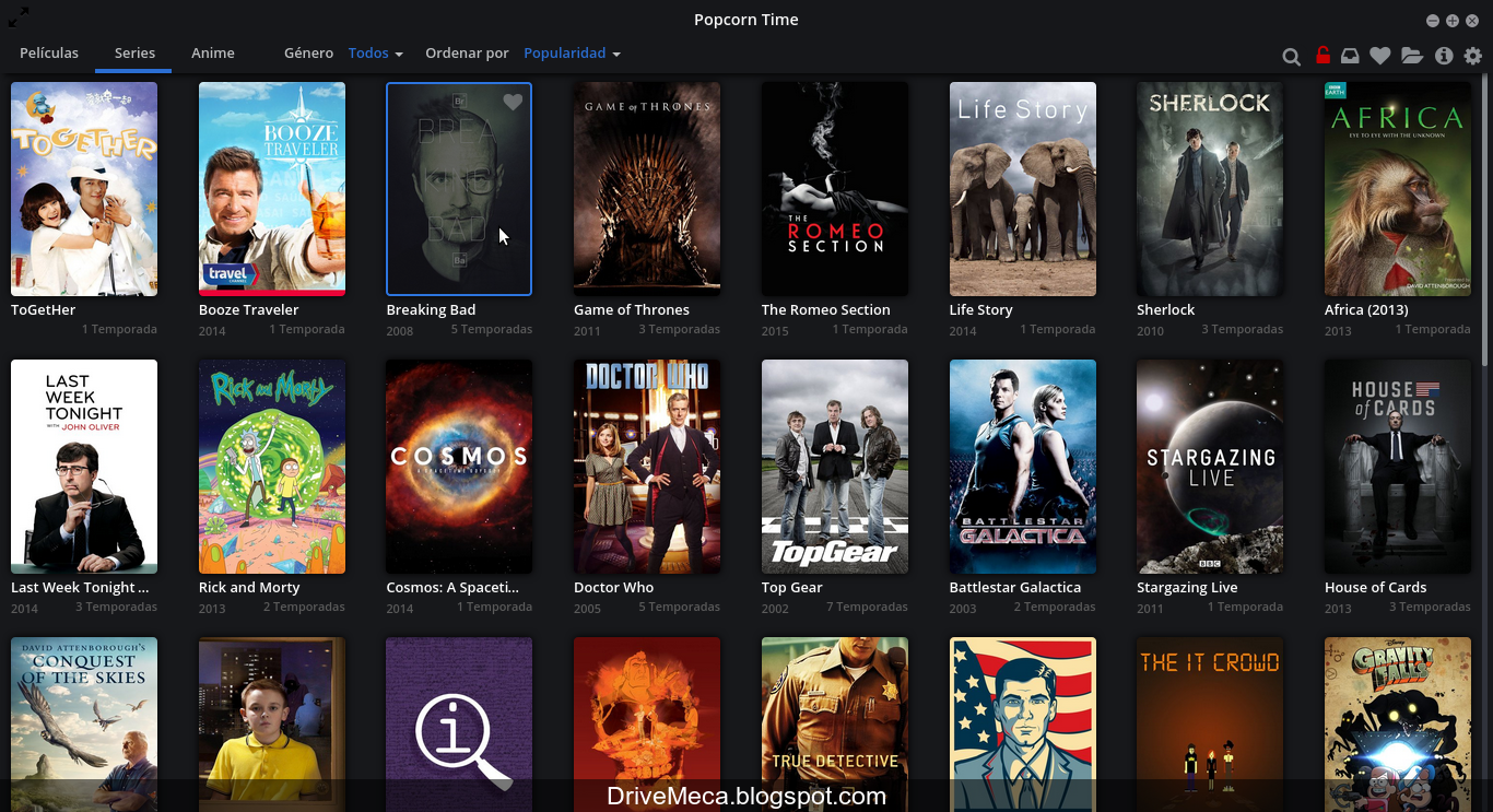 Como instalar Popcorn Time CE paso a paso en Linux Ubuntu ~ videoJuegos y Open Source