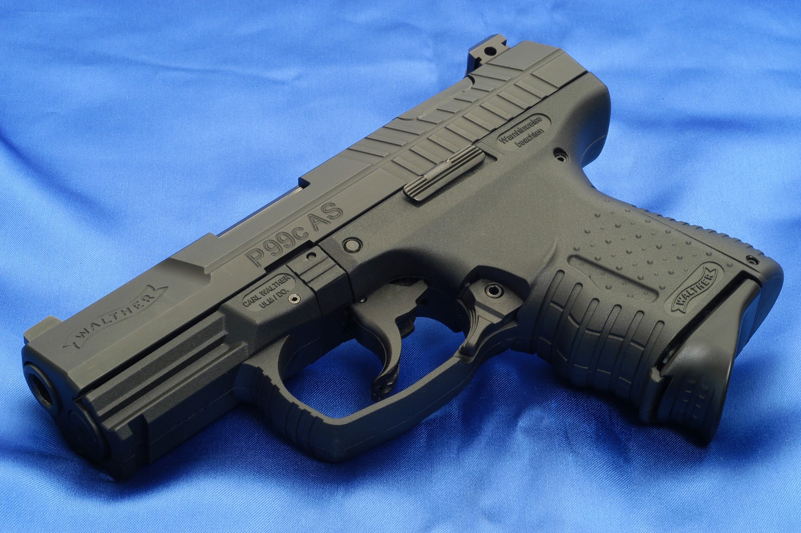 Walther P99c (Compact) AS (Anti-Stress; SA DA) chambered in 9mm ...