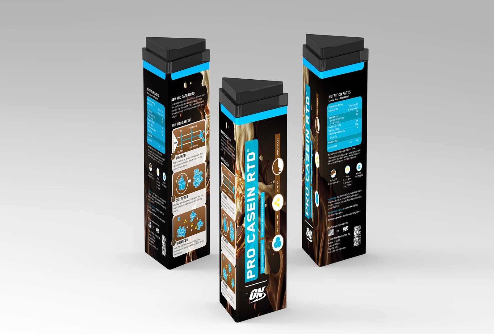 Optimum Nutrition Travel Pack (Concept) – Packaging Of The World