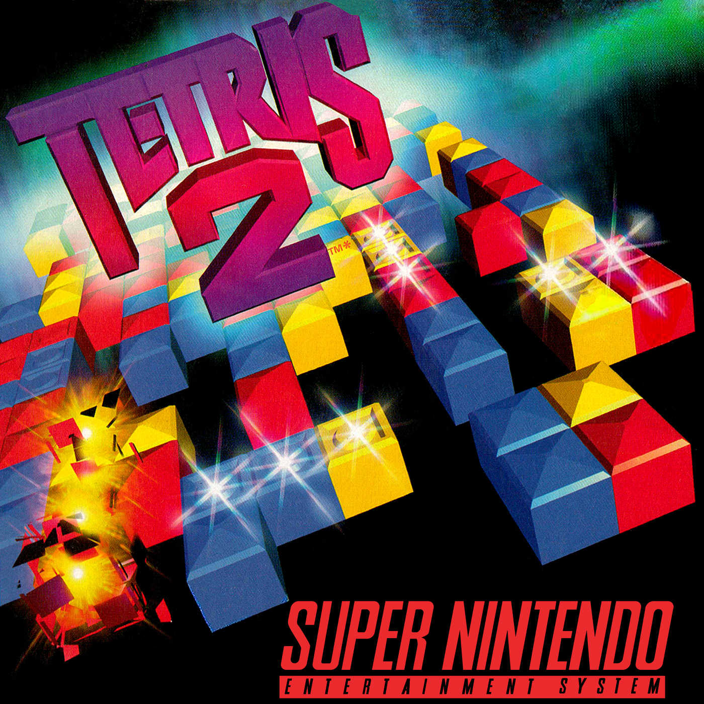 High Quality Album Covers: Tetris 2 Super Nintendo [SNES] - Custom ...