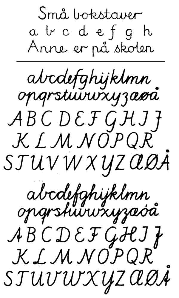 Livet i Casa Didriksen: Skjønnskrift...