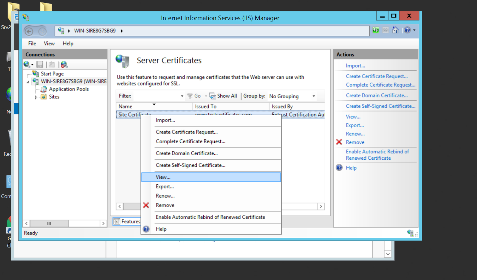 Tech Notes Install Cert In Iis