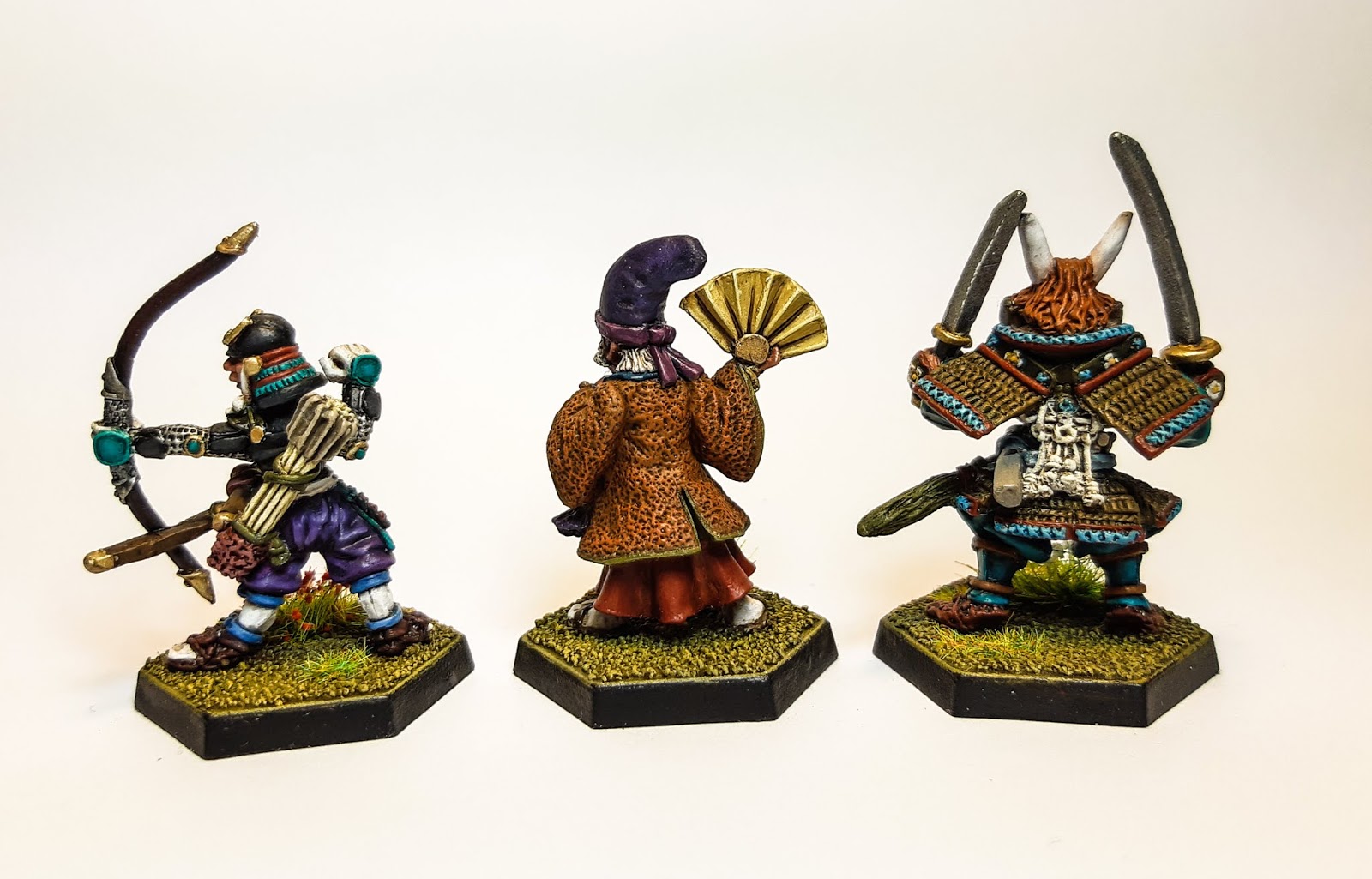 THE WORK OF SHAITAN: Citadel Oriental Heroes - Wu Jen and Samurai