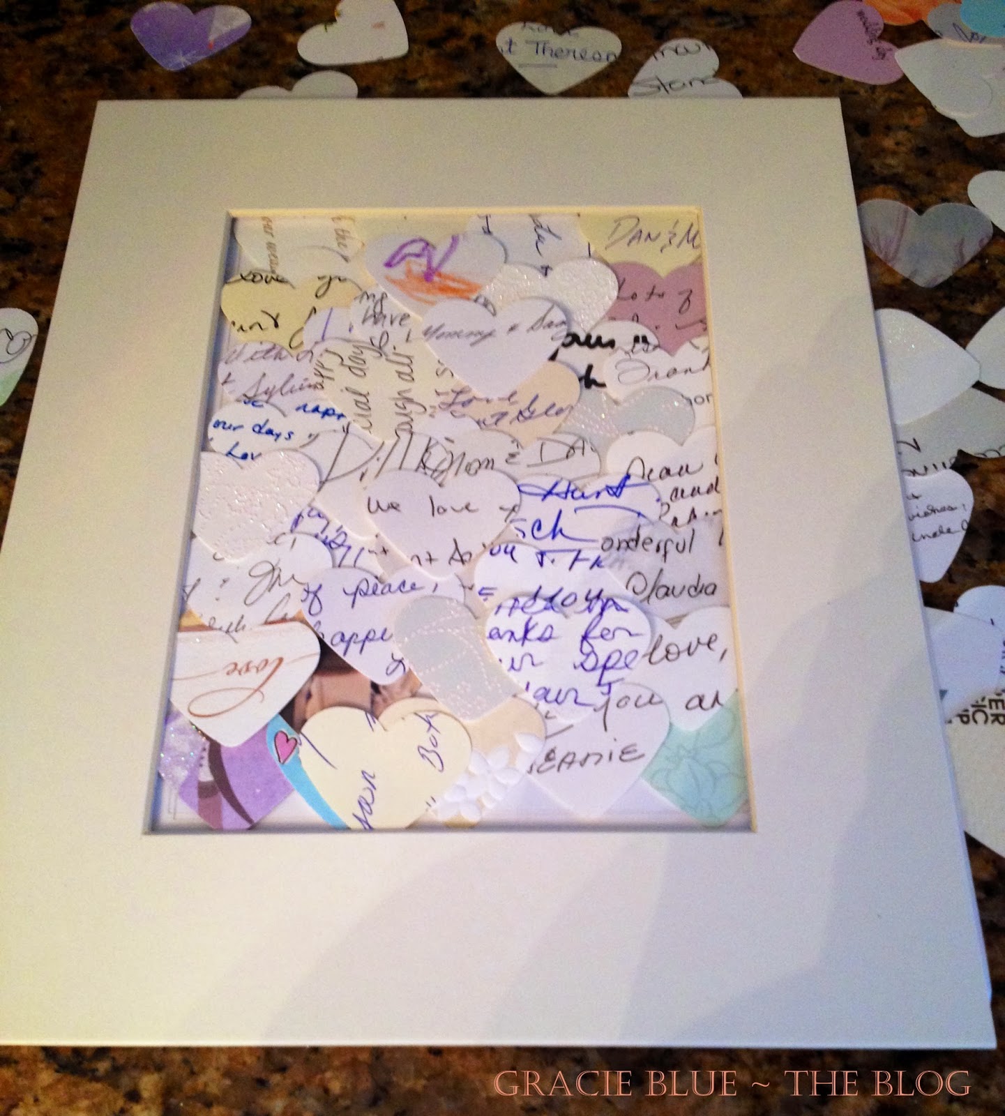 Gracie Blue : Wedding Card Display - DIY