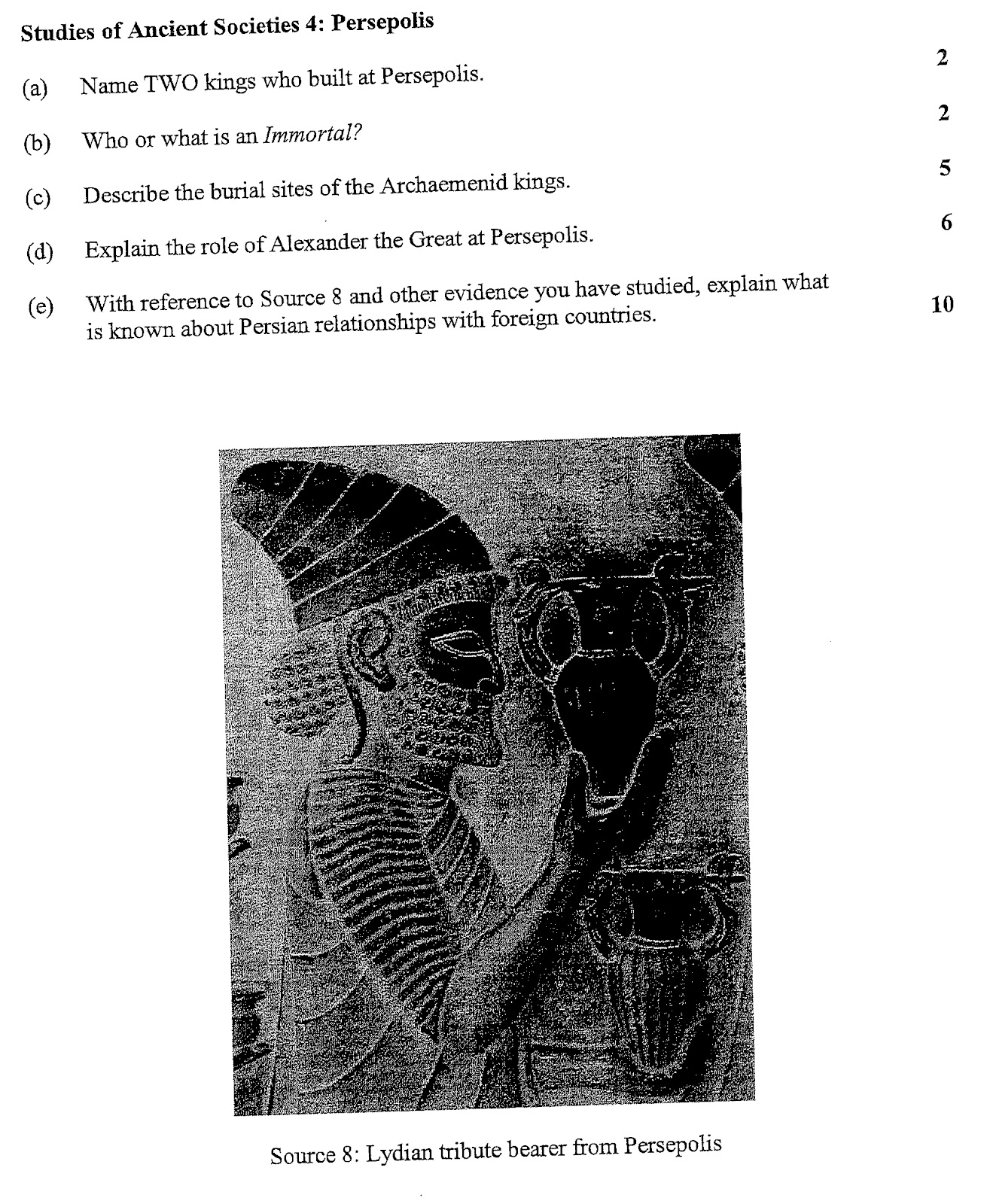 Understanding Today by Searching Yesterday: Persepolis Revision 1