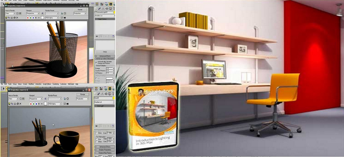 TODO PARA 3D MAX A FULL: Tutoriales comerciales 3D Max