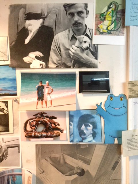 Ennyman's Territory: Almost Wordless Wednesday: Frank Holmes Studio Tour