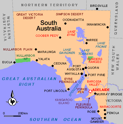SA Map