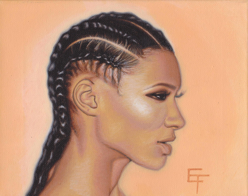 Art For Everyone: Cornrows (Ciara)