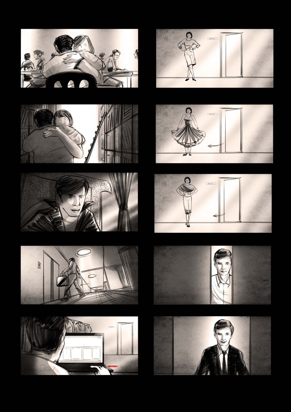 COMEDY OF ERRORS: Storyboard