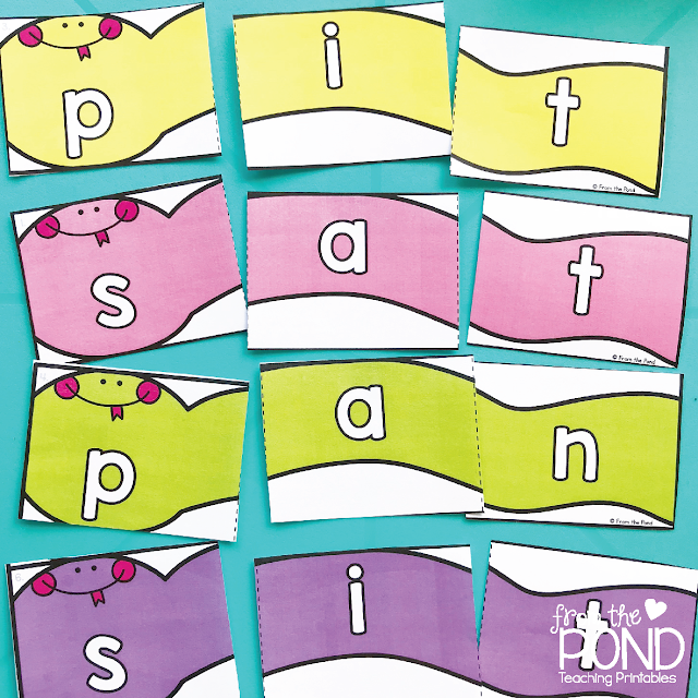 Stretchy Snake Sounding Out | From the Pond